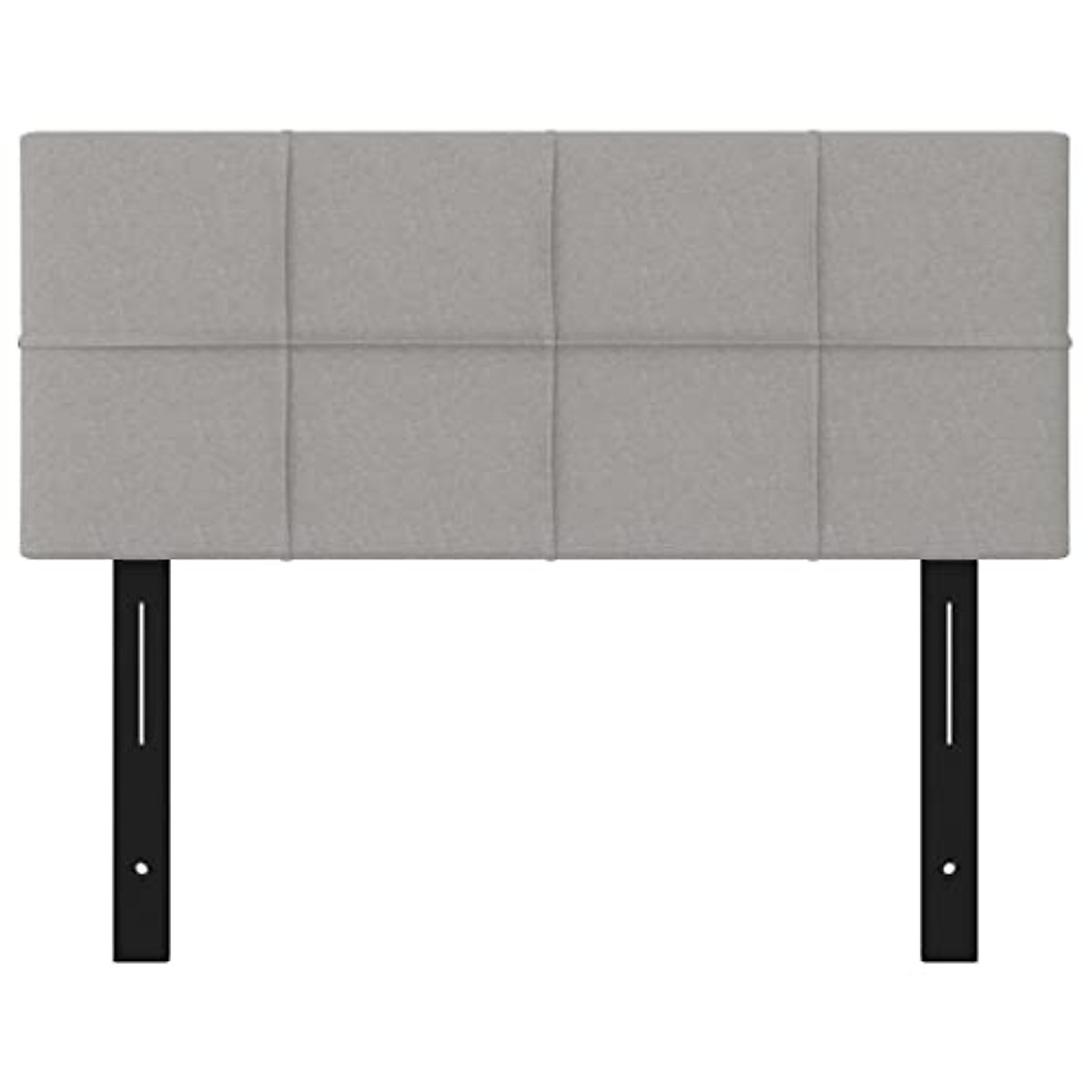 MSLAONXC Headboard,Dorm Headboard,Farmhouse Headboard,Bedroom Furniture,Comfortable Headboard,Soft Headboard,for Lounge,Office,Apartment,Guest Room,RV,Light Gray 39.4"x2"x30.7"/34.6" Fabric