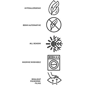 Riverbrook Home Turin Comforter Set, King, Silver, 7 Piece Set