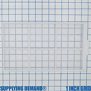 Supplying Demand WJ85X10174 1811883 Room Air Conditioner Filter Replacement 13 x 7-1/2 Inches Model Specific Not Universal