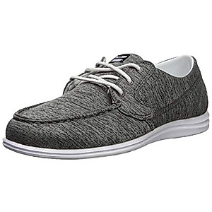 Brunswick Ladies Karma Bowling Shoes- Grey/White, 8.5