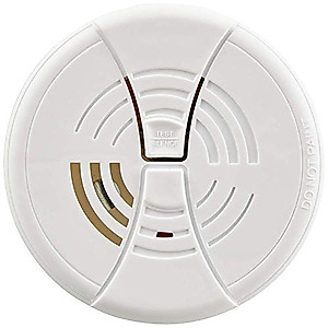 First Alert BRK FG250B Dual Ionization Smoke Alarm with 9-Volt Battery, 1", White
