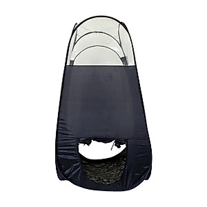 Bronze Tan Spray Tan Tent Pop Up for Spray Tan Professional - Waterproof Spray Tan Booth with FREE Portable Spray Tent Carrying Case - Self Tanning Booth - Black