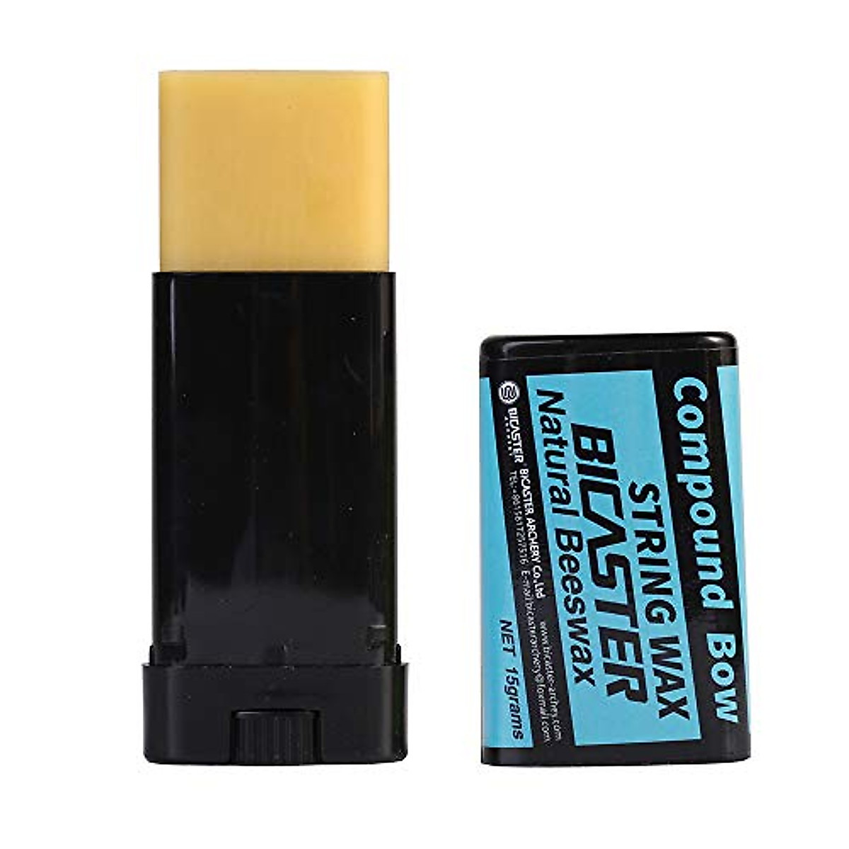 BICASTER Archery String Wax Bowstring Pure Natural Beeswax Handmade (for Compound Bow)