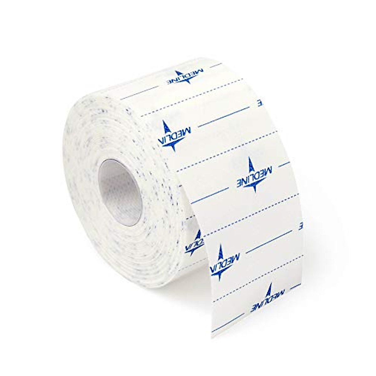 Medline MedFix Dressing Retention Tape with S-Release Liner, Secures Primary Dressings and Medical Appliances, 2" x 11 yd
