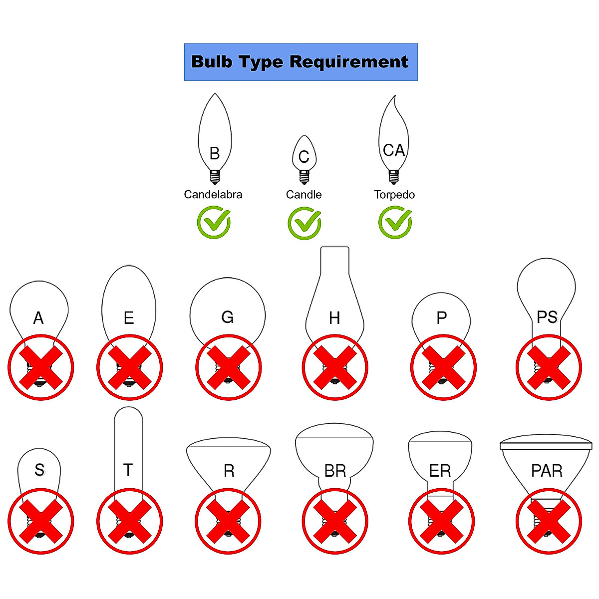 Meriville Chandelier Lamp Shades, 3.5-inch by 4.5-inch by 4.5-inch, Clip-on (Set of 2, Natural)