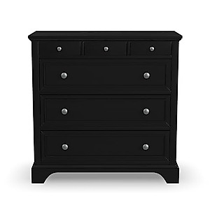 homestyles Black Bedford Four-Drawer Chest