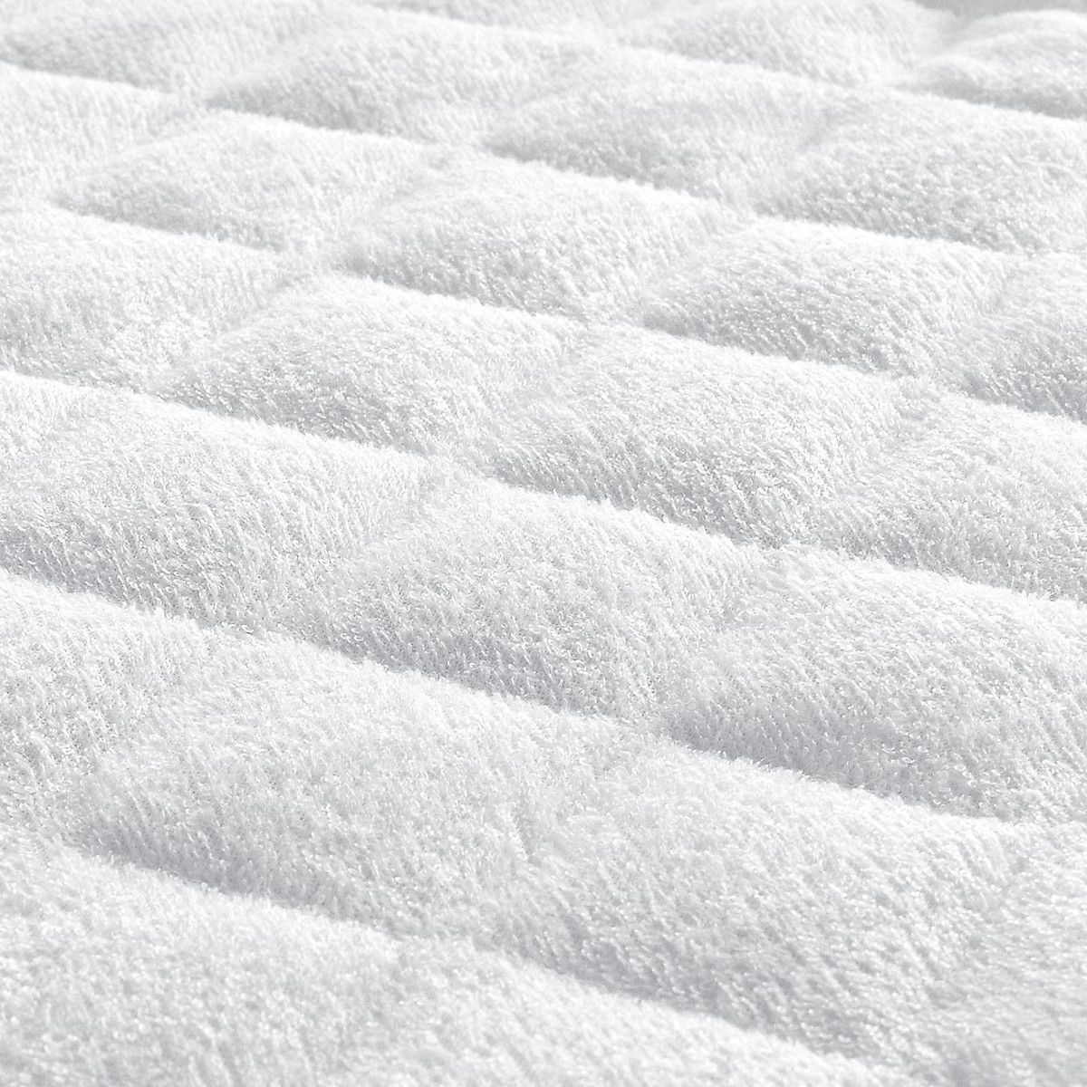 Diaper Changing Pad Liner Non-Slip, Waterproof Terry Mat Changing Pad Cover Liner, Quilted Absorbent Bassinet Liners Washable, 3 Pack 13"x 26" Reusable Portable Changing Table Pad White