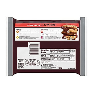 HERSHEY'S Milk Chocolate, Easter Candy Bars, 1.55 oz (6 Count)