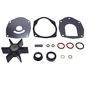 Holdia 8M0100526 47-43026Q06 Water Pump Repair Impeller Kit Compatible with MerCruiser Alpha One Gen 2 sterndrive & Mercury Mariner Outboards 40-250 HP