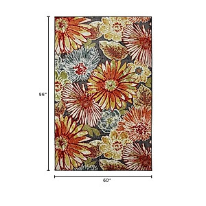 Mohwk Home floral Area Rug, Charm (5' x 8')