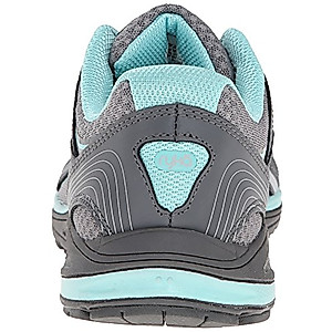 Ryka Women's Sky Walking Shoe, Frost Grey/Aqua Sky/Iron Grey, 8 US