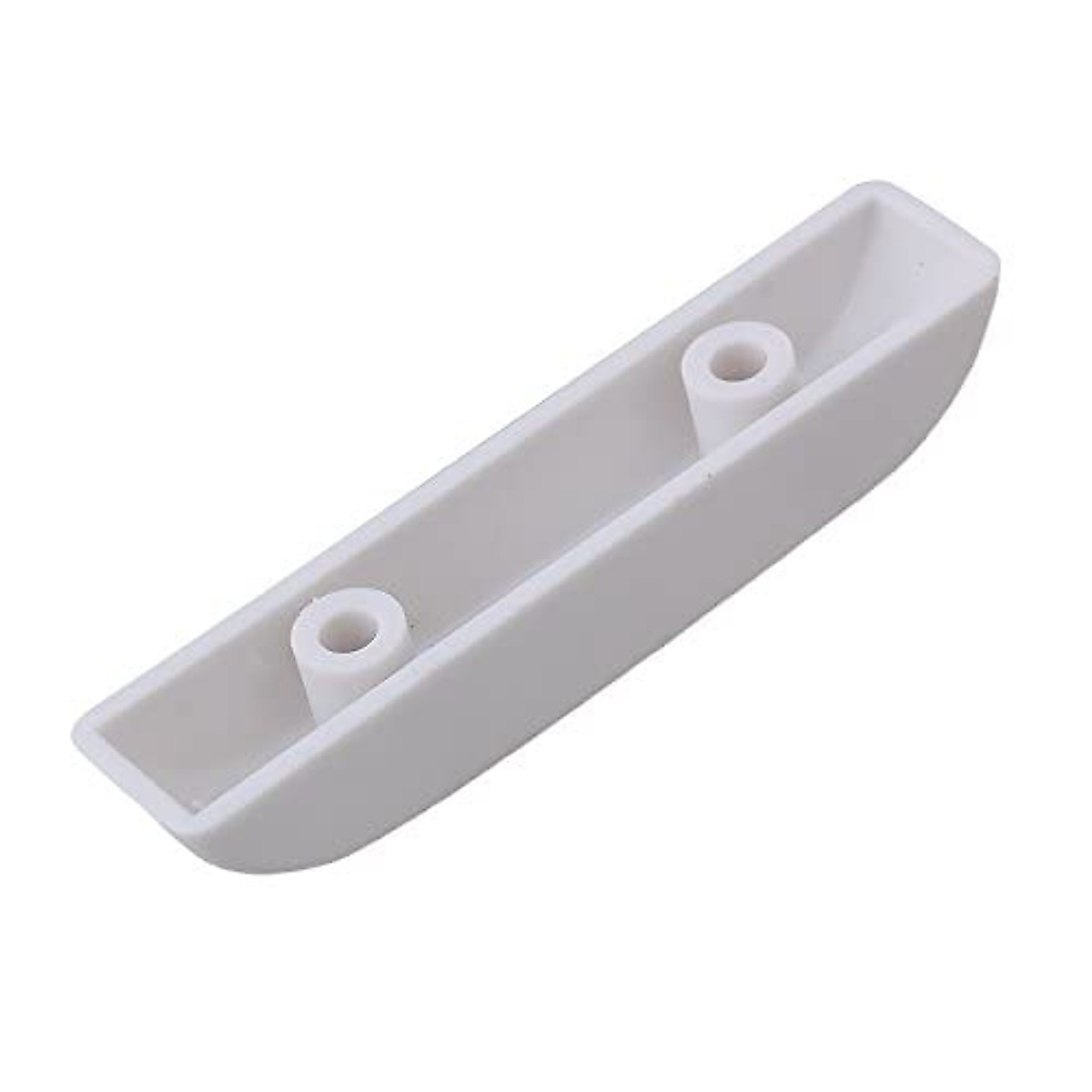 BQLZR Guitar Thumb Rest Bass Finger Rest Smooth Plastic Guitar Thumbrest Lightweight Thumb/Push Rests with Mounting Screws White