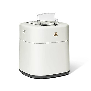 Beautiful 1.5QT Ice Cream Maker with Touch Activated Display, White Icing by Drew Barrymore (White Icing)