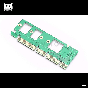 DEVMO M.2 NGFF M-Key to Desktop PCIe x4 NVMe SSD Adapter Card 2242 2260 2280 M2 Drive