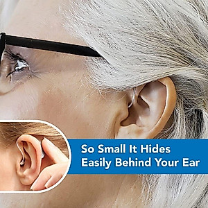 Sontro® Self-Fitting OTC Hearing Aids for Adults, Grey, Pair - Behind the Ear Aid, Phone Smart App for Auto 16 Channel Fine Tuning, Noise Cancelling, Directional Microphones, Bluetooth Hearing Aids for Seniors