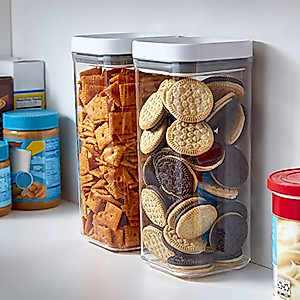 Copco Food and Organization Storage Container with Airtight Lid, 1.77-Quart, Clear