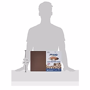 Prang (Formerly SunWorks) Shades of Me Construction Paper, 5 Assorted Skin Tone Colors, 12" x 18", 50 Sheets
