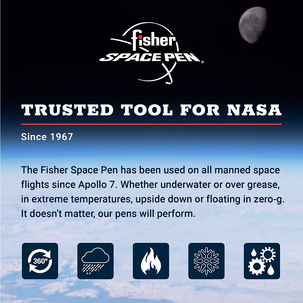 Fisher Space Pen Point Pressurized Refill, Black Bold (SPR4B)