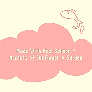 Purina Friskies Natural Cat Treats Party Mix Natural Yums With Real Salmon and Added Vitamins, Minerals and Nutrients - 20 oz. Canister