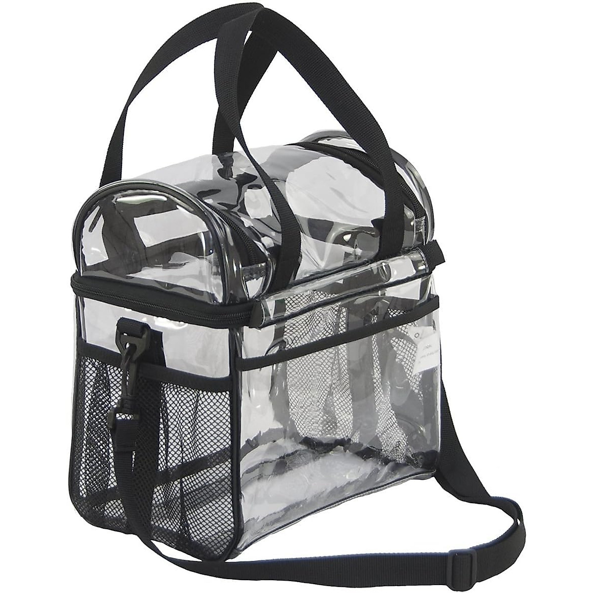Generic Transparent Lunch Bag, Stadium-Approved, Heavy Duty, Large, Reusable, PVC Material