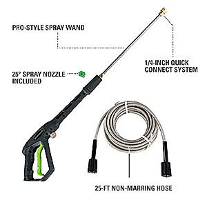 Greenworks 2000 PSI Metal Gun Universal Pressure Washer Attachment Kit 5201902