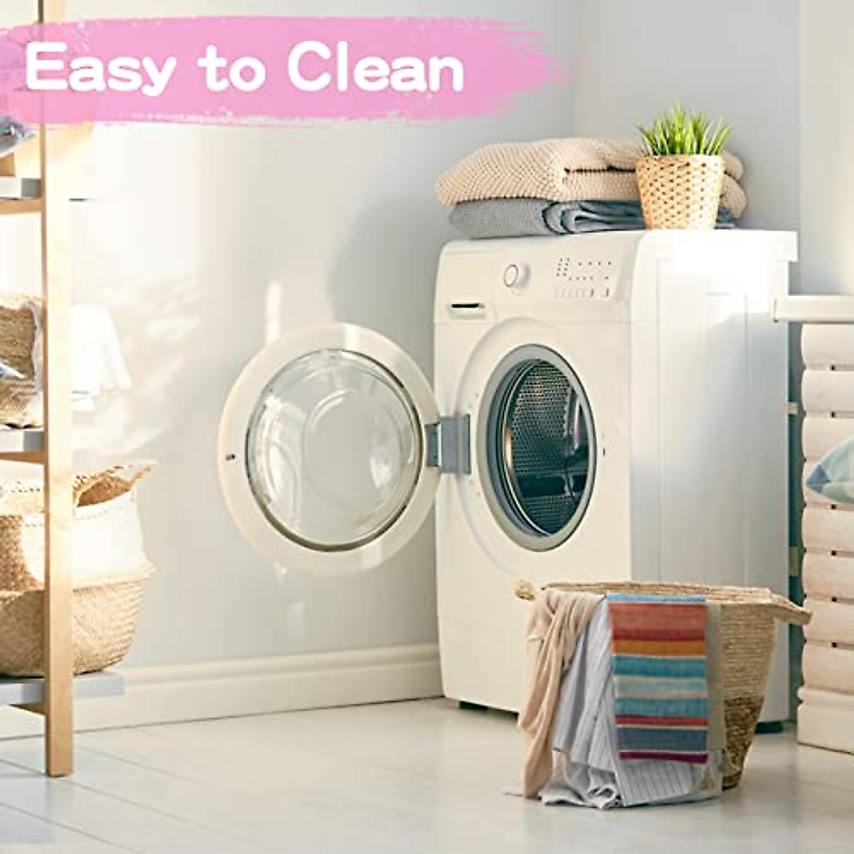 Yeeeasy Soft Satin Crib Sheet Protect Baby Hair 52’’x28’’x8’’ Fitted Crib Mattress Sheets for Girls, 2 Pack, Pink and Lavender Purple