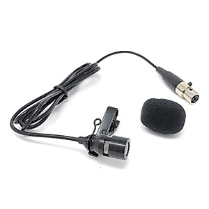 Lavalier Lapel Mic with 4 pin Mini XLR TA4F Connector for Shure