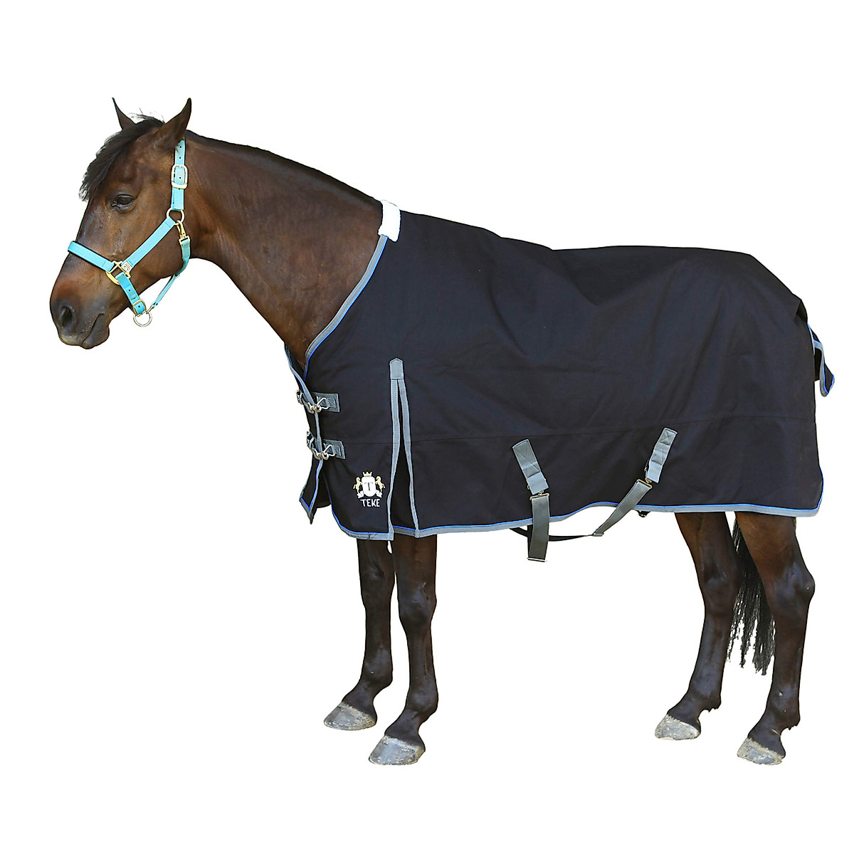 T TEKE Ultimate Turnout Sheet for Horses, 1050D Ballistic Nylon Outer, No Filling