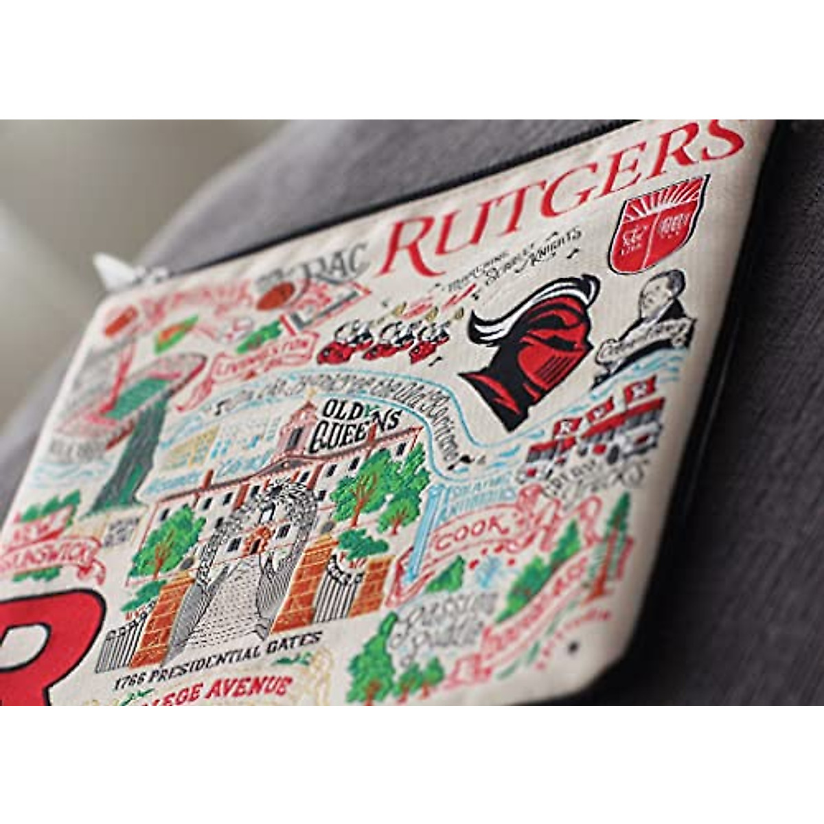 Catstudio Rutgers University Collegiate Zip Pouch | 5" x 7"