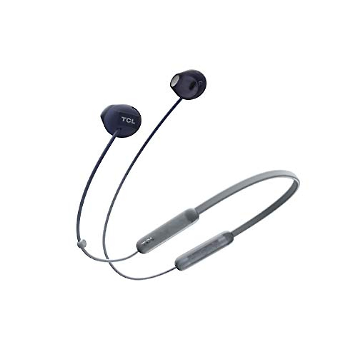 TCL SOCL200BT Wireless Earbuds Bluetooth Headphones with 12.2mm Speaker Drivers for Rich Bass and Clear Sound, Built-in Mic - Phantom Black, One Size