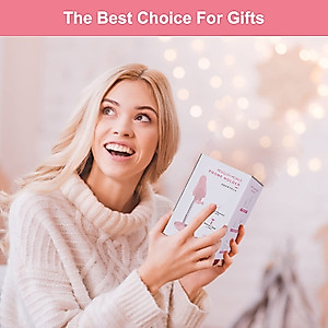 AFISEL Cute Phone Stand Angle Height Adjustable Cell Phone Stand for Desk Penguin Phone Stand Fit with Switch,Phone,ipad,Headphones Create a Lovely Atmosphere Pairing Cute Penguin Plush(Pink)