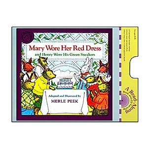 Kaplan Early Learning Read Aloud Books and CDs - Set of 6 Classic Children's Books - Curious George | Brown Bear, Brown Bear | Tacky The Penguin