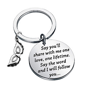 CENWA Musical Theatre Gift Say You'll Share with Me One Love One Lifetime Gift For Musical Fan (Say You'll Share K)