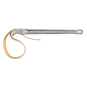 RIDGID 31360 Model 5 Strap Wrench, 5-inch Capacity Adjustable Strap Wrench,Brown