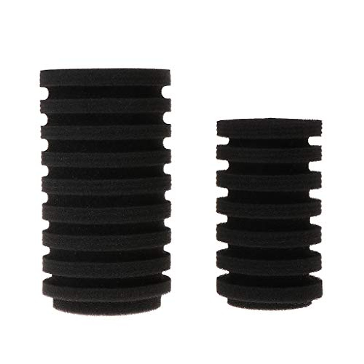 Wodwad Aquarium Filter Sponge for QS Filter Fish Tank Air Pump Biochemical Replacement -Black (S, 1PCS)