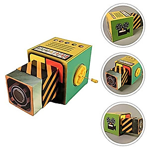 Balacoo DIY Cardboard Smartphone Projector DIY Home Portable Smart Mobile Phone Projector Home Cinema Home Theater Phone Screen Magnifier Providing Early Educational Toy for Kid