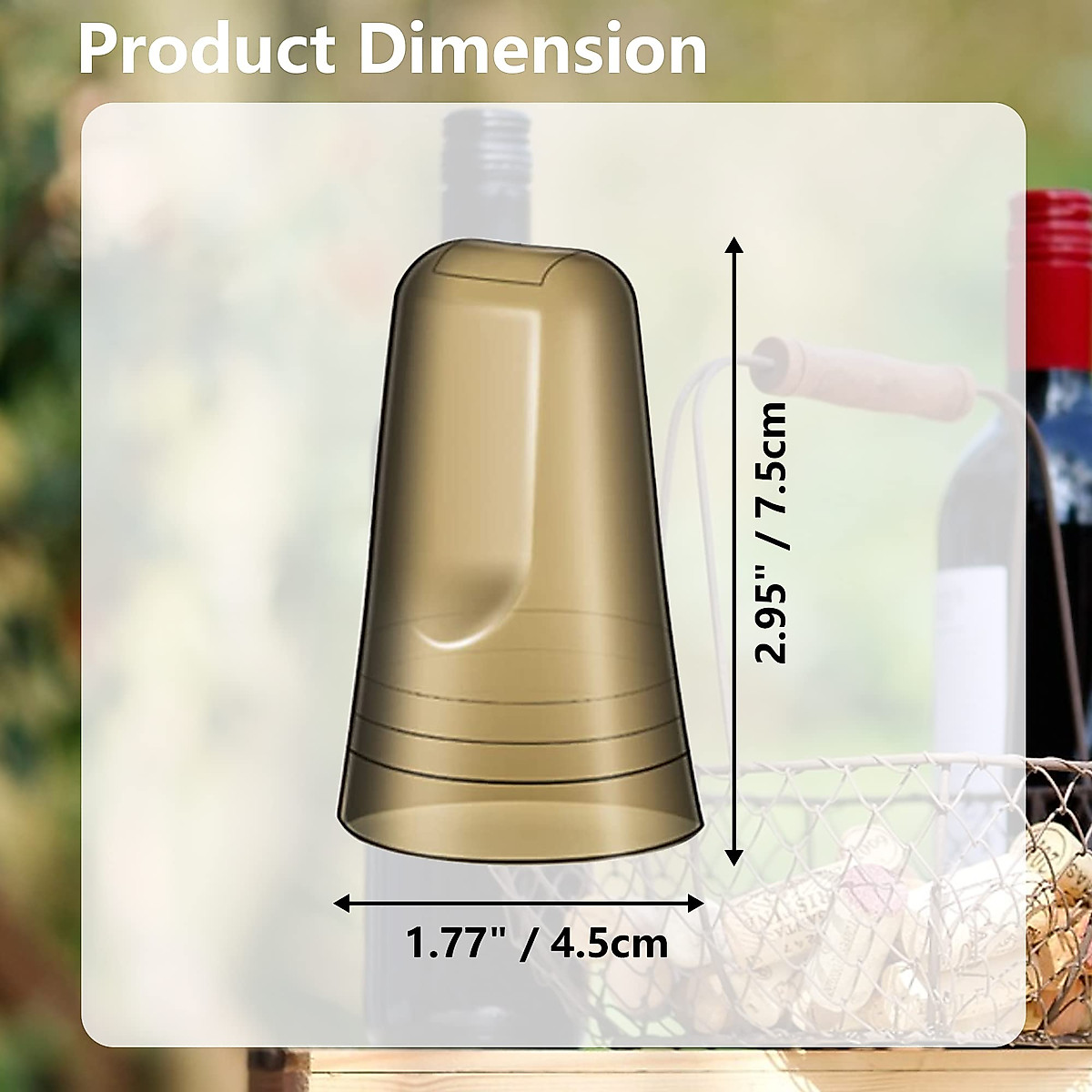 12 PCS Pour Spout Covers Set Universal Dust Caps for Pourers Translucent Liquor Pourer Covers Bottle Toppers Bottle Pour Bottle Covers Plastic Dust Caps for Home Kitchen Tools Supplies