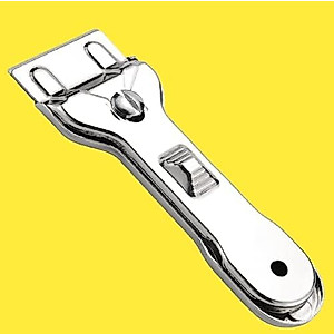 Vellichor Beach Metal Oven Scraper Tool - Clean Your Hob/Glass or Ceramic/Enamel Cooker Stove or worktop Surface | Heavy Duty Kitchen Cleaning Tool | Can Also be Used on Windows or for Paint Removal