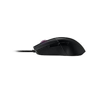 ASUS ROG Keris Lightweight FPS Optical Gaming Mouse with ROG Paracord Soft Cable, Specially-Tuned ROG 16,000 dpi Sensor, Exclusive Push-fit Switch Socket Design, PBT L/R Keys