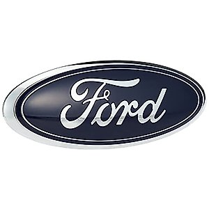 Genuine Ford AA8Z-9942528-A Nameplate DARK BLUE, 9 x 3.5 INCHES
