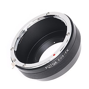 FOTGA EOS-FX Adapter for Canon EOS EF EF-S Lens Compatiable with Fujifilm Fuji X-Mount Mirrorless Camera Body X-H2,X-H2S,X-T5,X-T4,X-E4,X-T200,X-T100,X-A20,X-T30 II,X-T20,X-Pro3,X-Pro2,X-S10,X-E2S