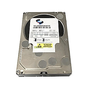 White Label WL 4TB 7200RPM 64MB Cache SATA 6.0Gb/s (Enterprise Grade) 3.5" Hard Drive (for Server, RAID, NAS, DVR, Desktop PC) w/1 Year Warranty