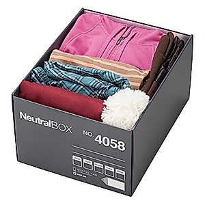 キングジム(Kingjim) King Jim 4058 Cure Storage Box, Storage Box, Neutral Box, XL, Gray