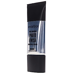 Smashbox The Original Photo Finish Smooth & Blur Oil-Free Makeup Primer - Infused with Vitamin A & E, Reduces The Appearance of Fine Lines and Pores - Standard, 1.01 fl oz