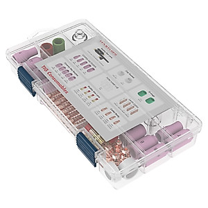 YESWELDER 68 Pcs TIG Welding Torch Stubby Gas Lens Pyrex Glass Cup Kit For WP-17/18/26