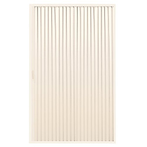 RecPro RV Shower Doors | RV Pleated Folding Shower Doors (Ivory) 36"x 57" 3657 Pleated and Folding Shower Door