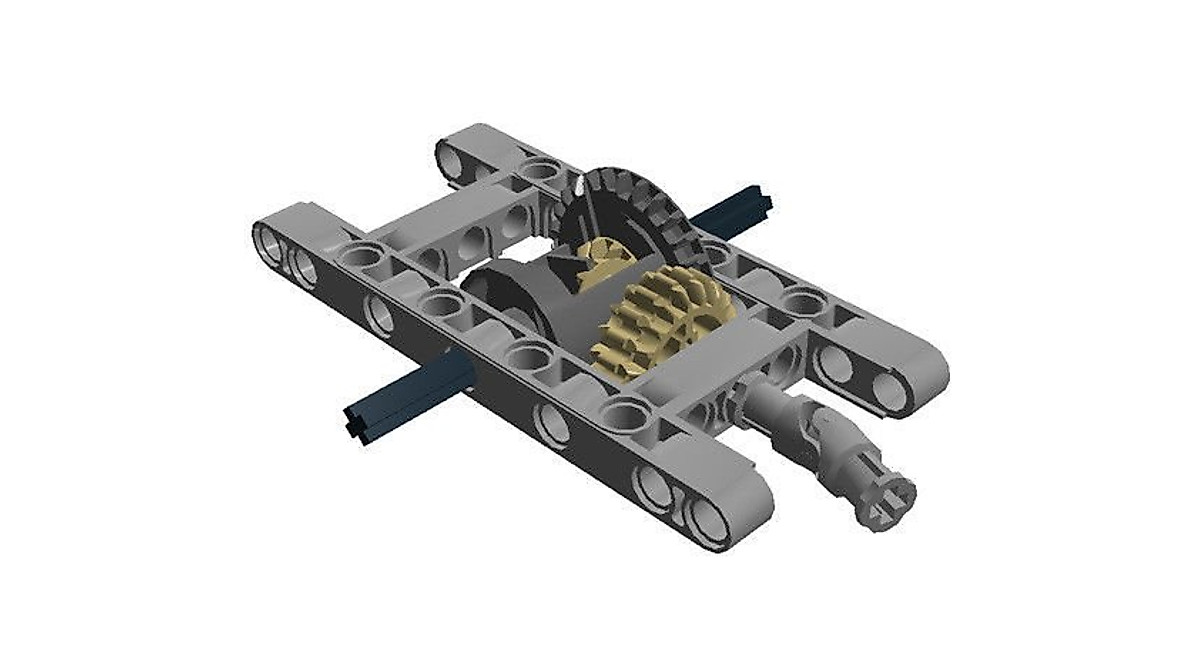 LEGO 10pc Technic Differential Gear Set - Build & Play