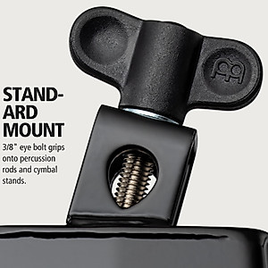 Meinl Percussion HCO4BK Headliner Series Mountable 5-Inch Cowbell, Black Powder Coated Steel