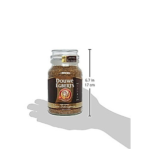 Douwe Egberts Pure Indulgence Instant Coffee in Jar, Dark Roast, 6.7-Ounce, 190 gram