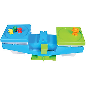 edxeducation Junior Balance - Balance Scale, Bucket Balance - Ages 3+ - Teach Measurement Concepts with Liquids and Solids - Classroom Learning Supplies, Homeschool Supplies